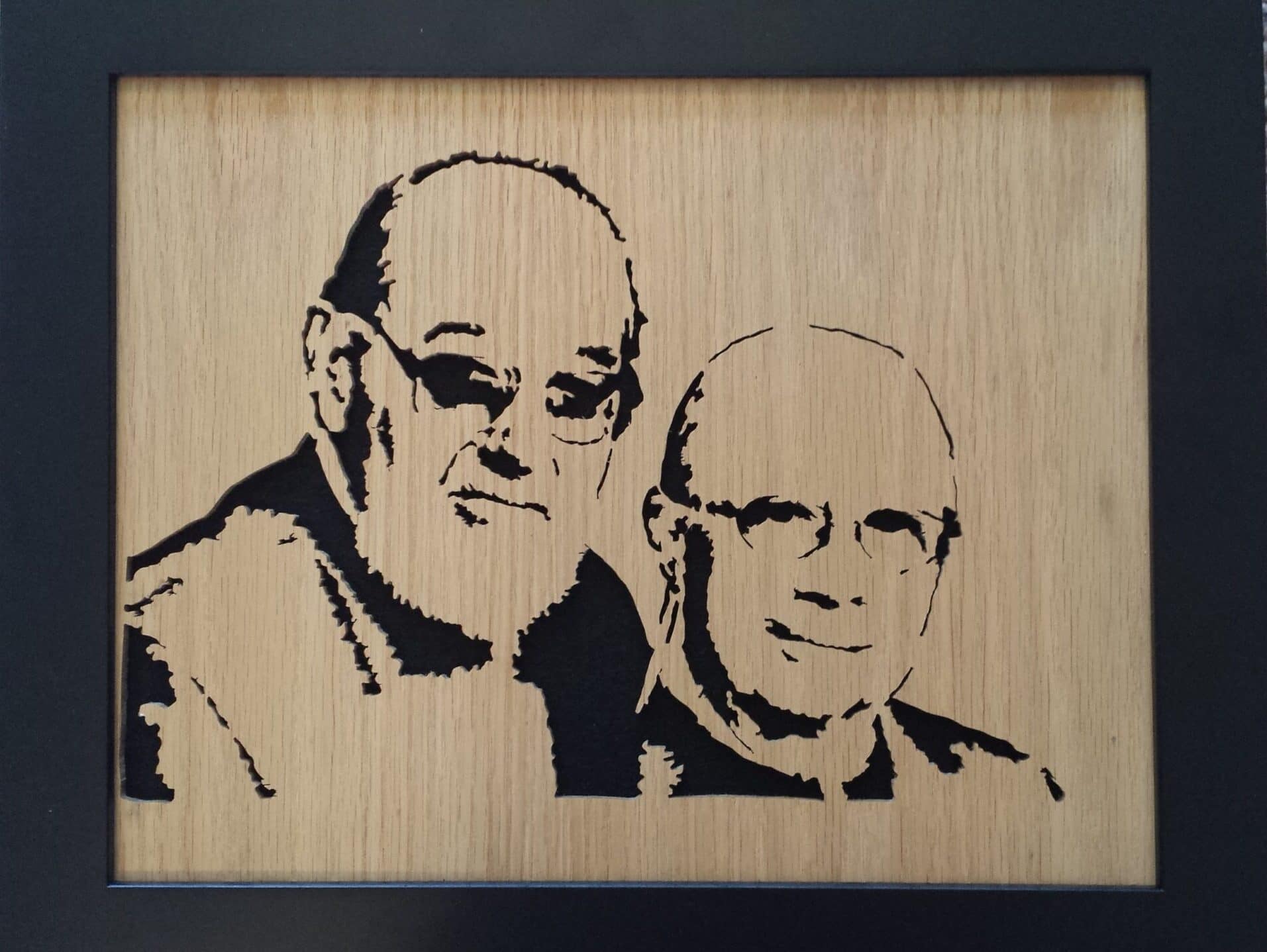 Custom Wooden Portrait - Wooden Portraits by Sam